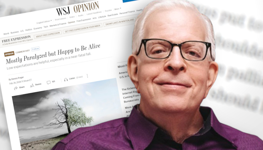 Dennis Prager Details Near-Fatal Fall, Says He Is 'Mostly Paralyzed but ...